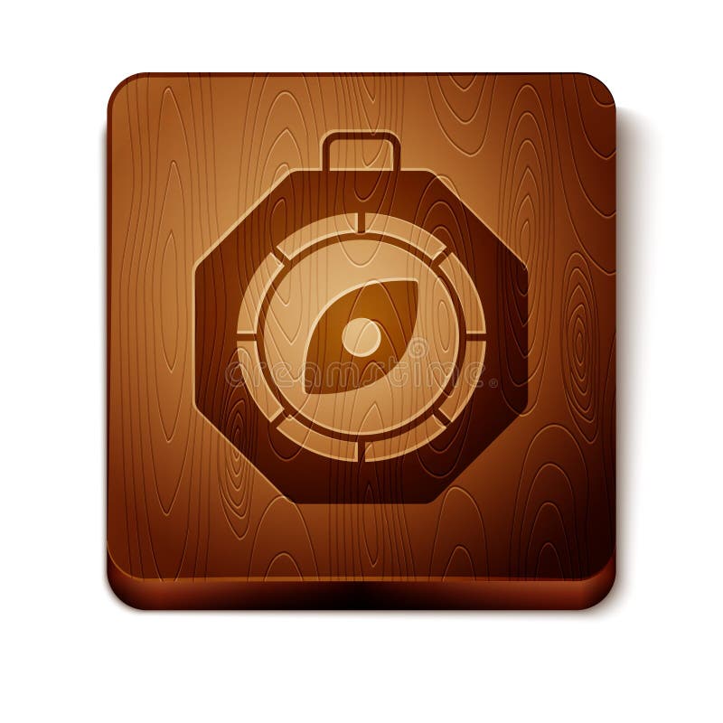 Brown compass rose stock vector. Illustration of east - 10842319