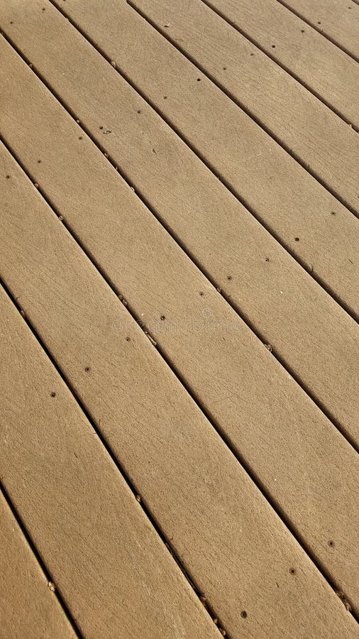 Brown composite wood deck stock image. Image of construction - 95484679