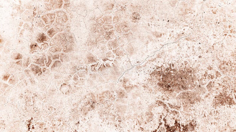 Brown Concrete Wall Surface with Cracks and Grunge Texture for ...