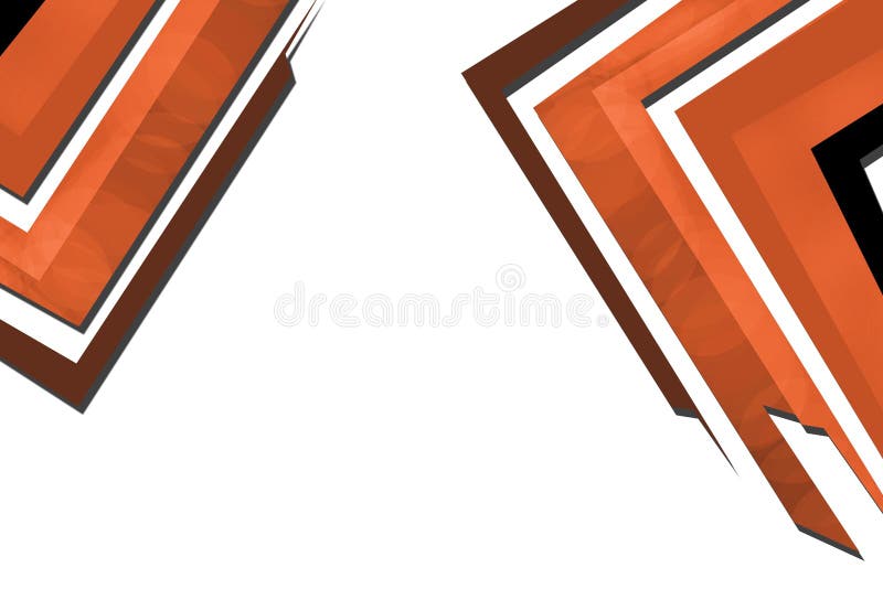 Brown Corners , Abstract Background Stock Illustration - Illustration ...