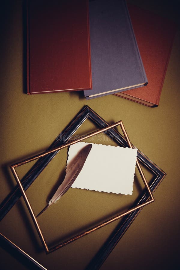 Brown cover books stock image. Image of dirty, library - 63518387