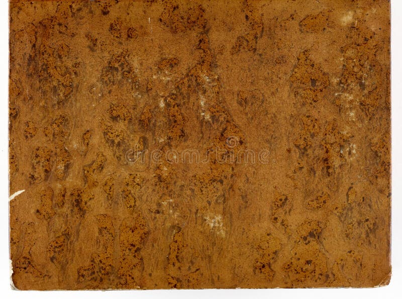 Brown Cover with Leather Effect and Stains, from an Old, Worn Book or ...