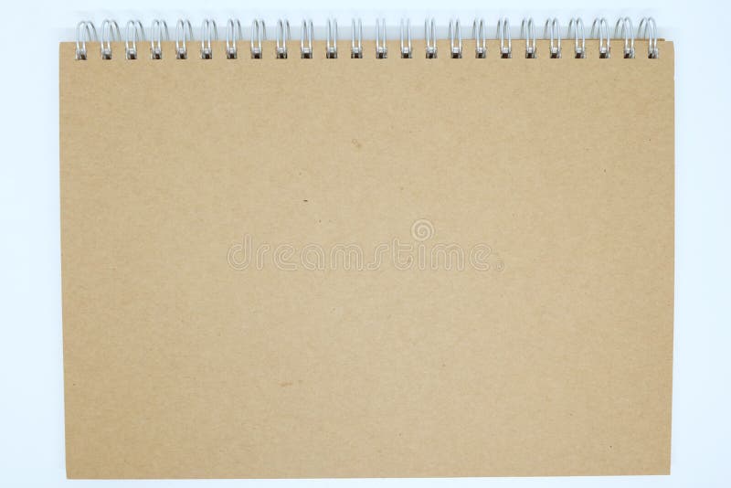 Brown Cover Notebook Background Stock Image - Image of board ...