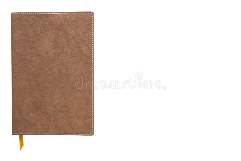 Brown Cover Notebook Isolated on White Background Stock Photo - Image ... Brown Cover Notebook Isolated on White Background Stock Photo - Image ...