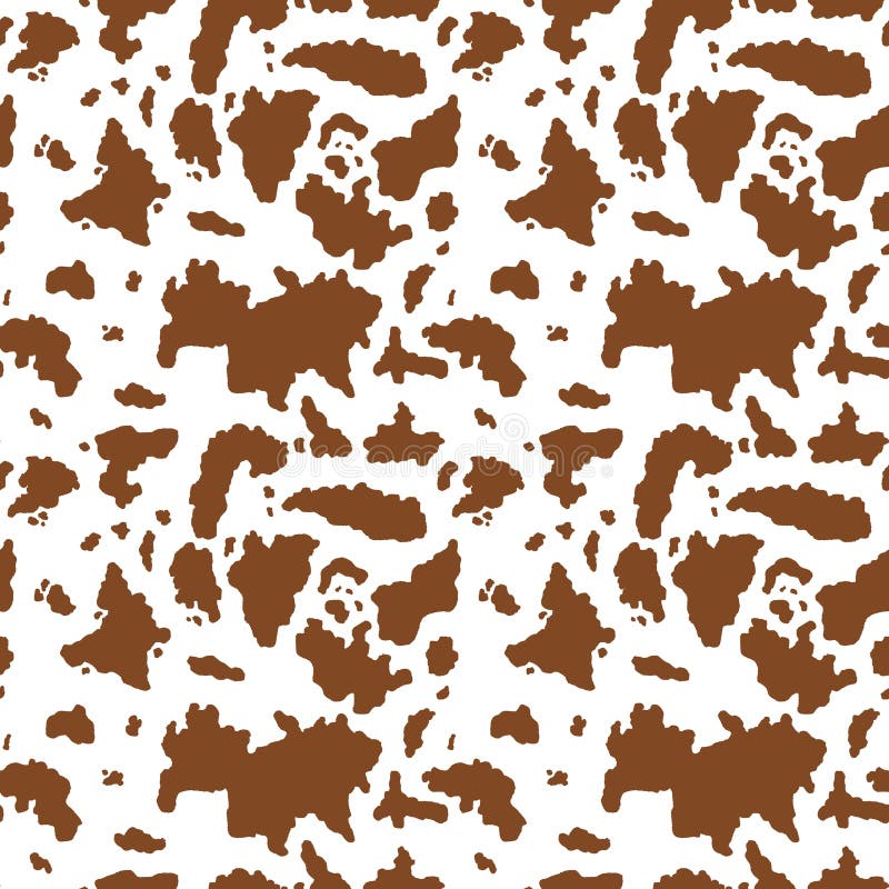Cow hide pattern stock vector. Illustration of seamless - 44798686