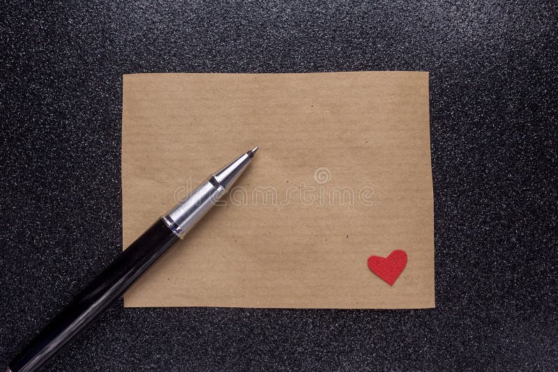 Brown Craft Paper Confession Letter Stock Photos - Free & Royalty-Free ...