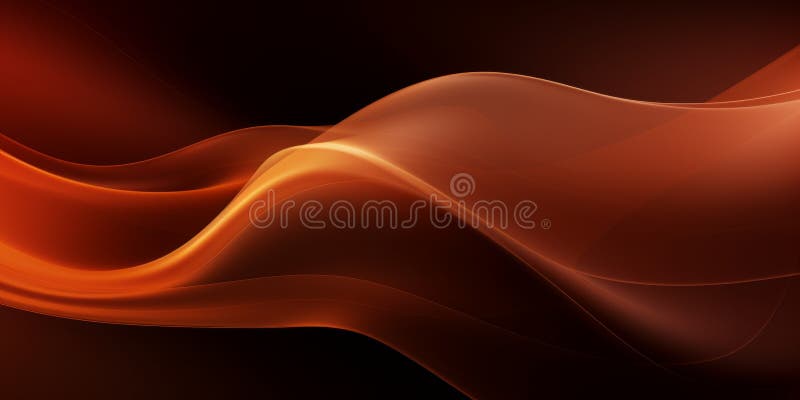 Brown Creative Abstract Wavy Texture. Stock Illustration - Illustration ...