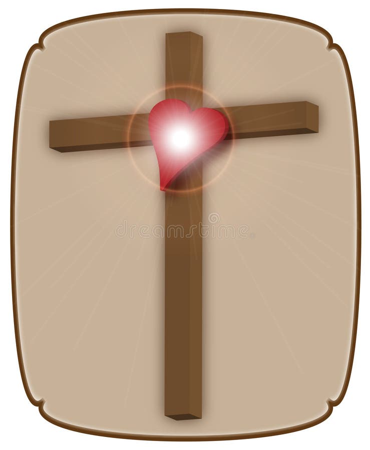 Brown Cross Clipart