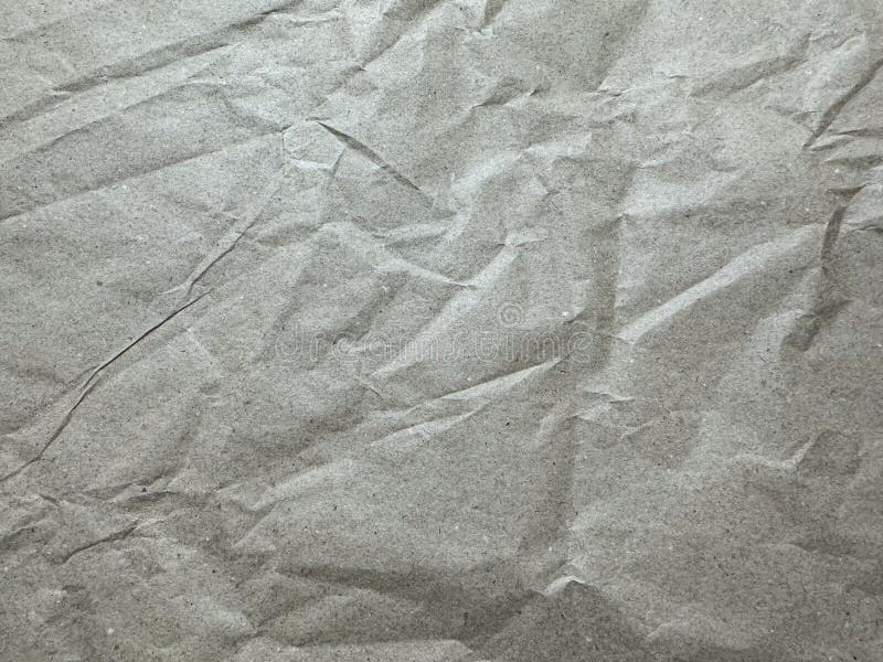 Brown Crumpled Paper Texture Overlay Stock Photo - Image of texture ...