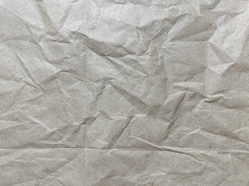 Brown Crumpled Paper Texture Overlay Stock Image - Image of pattern ...