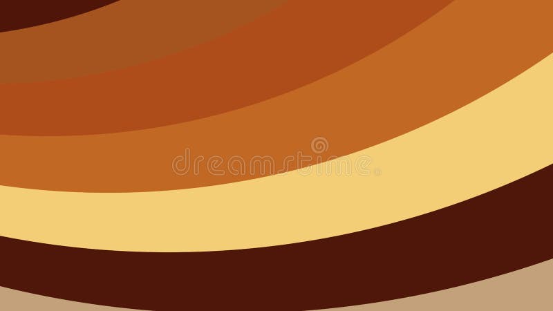 Brown Curved Stripes Background Stock Vector - Illustration of template ...