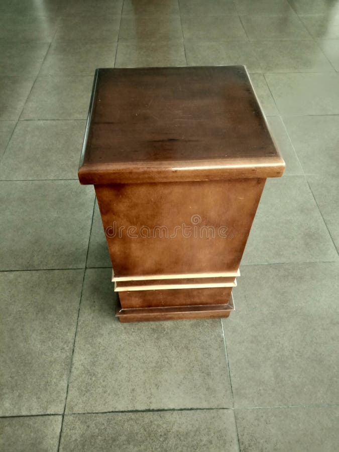 Desk Table from in Front of Side Stock Photo - Image of lifestyle ...