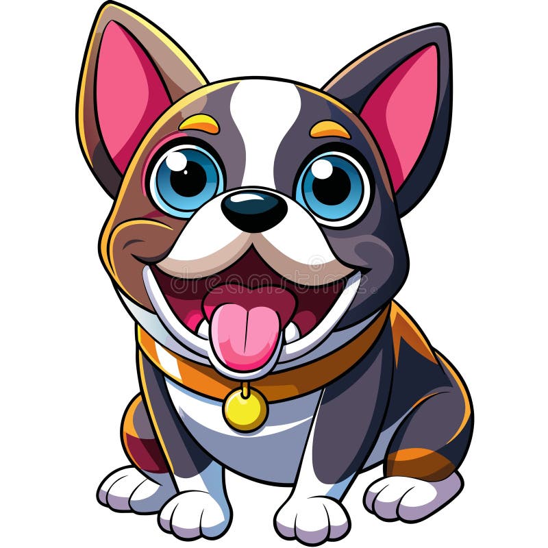 Brown Dog Tick Bug Looks Vector Kawaii Stock Vector - Illustration of ...