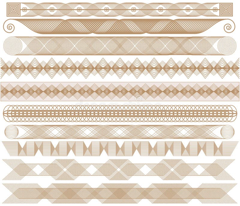 Brown edges stock illustration. Illustration of spiral - 14607139