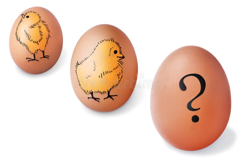 Chicken Egg Question Mark Stock Photos - Free & Royalty-Free Stock ...
