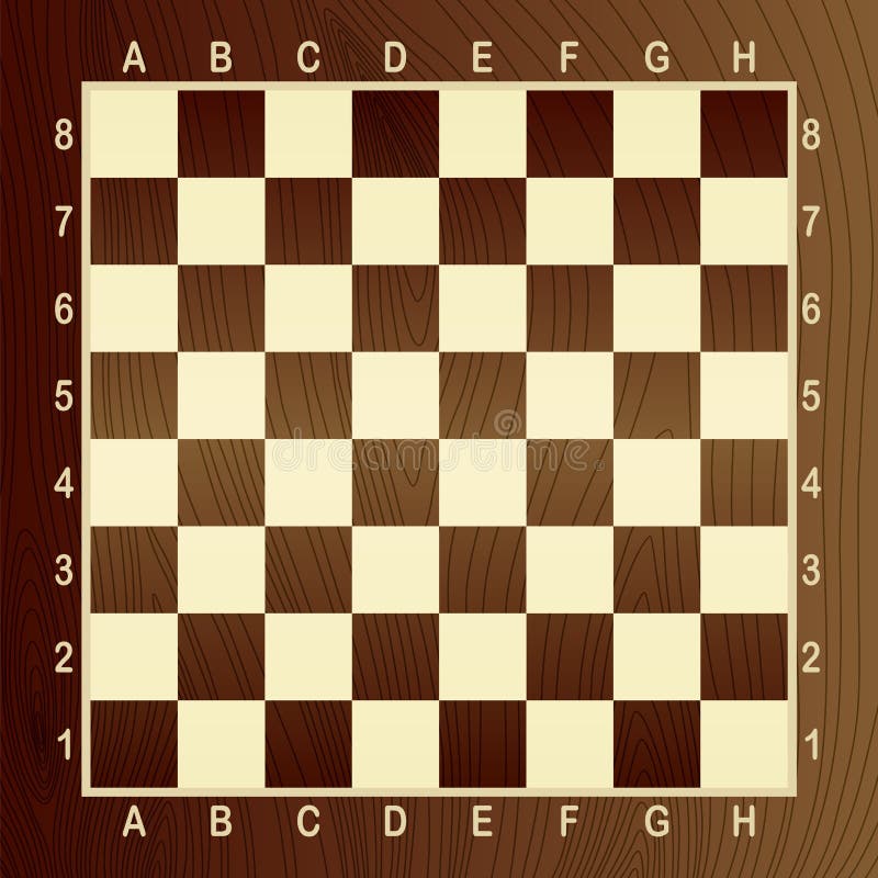 Empty chess board stock illustration. Illustration of decision - 24252779