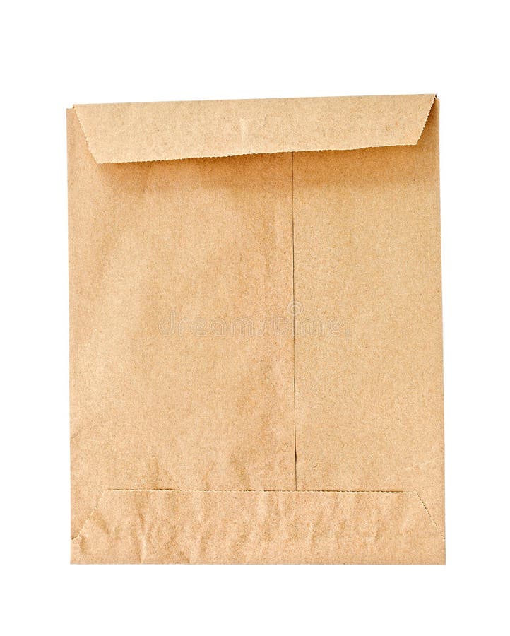 Brown envelope stock photo. Image of communication, stationery - 24857914