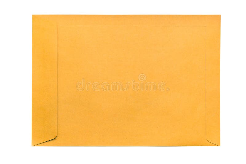 Brown envelope stock image. Image of color, postal, concepts - 68176411