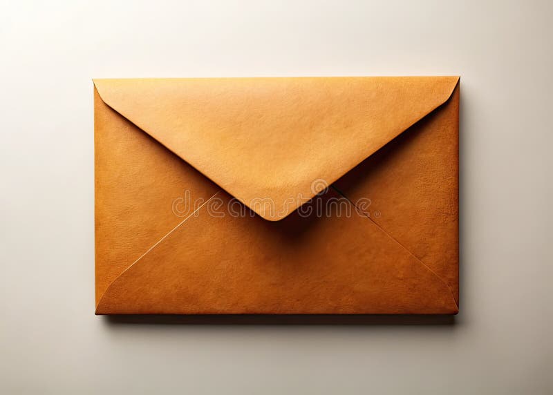Brown Envelope Mockup Against a Stunning Landscape a Versatile Design ...