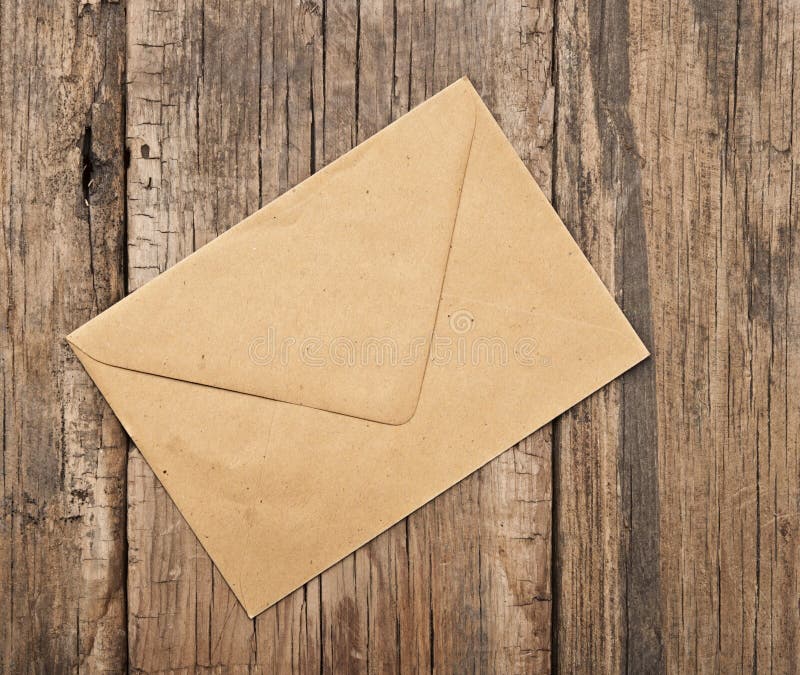 Two Brown Envelope stock photo. Image of empty, blank - 33642034