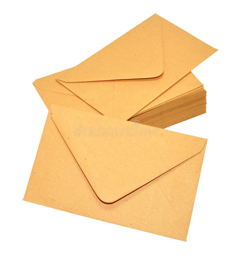 Manila envelopes stock image. Image of color, folder, organization ...