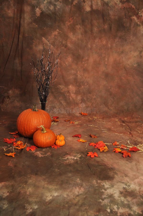 Brown fall backdrop scene stock image. Image of halloween - 22042423