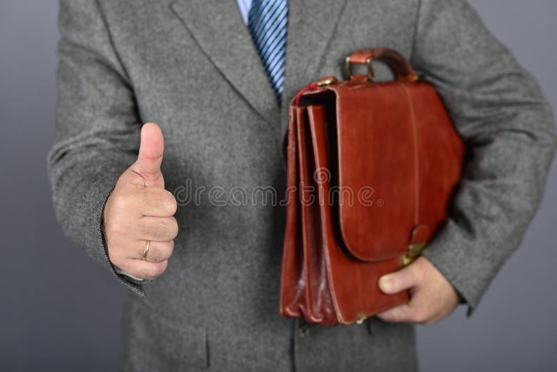 Brown fashion suitcase. stock photo. Image of company - 87555840