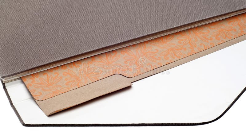 Brown File Binder Folder stock photo. Image of brown - 18399212