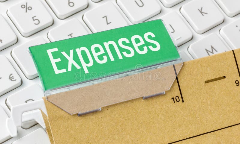 Expenses stock image. Image of investment, account, file - 320425447