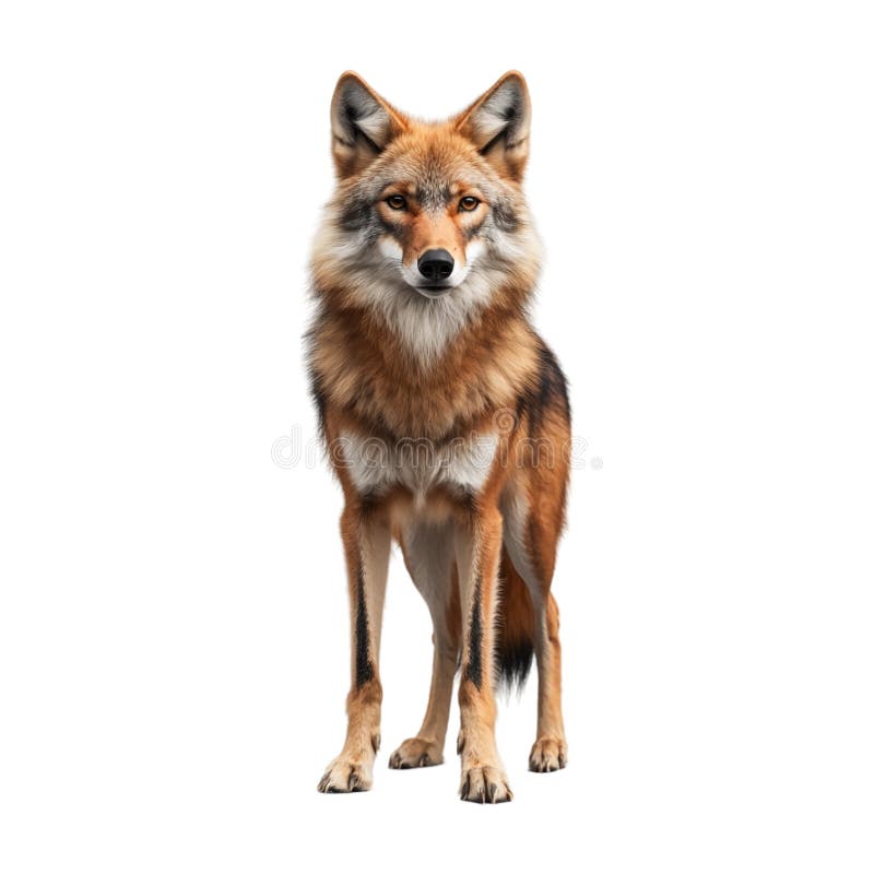 Brown Fox on Transparent Background - Ai Generated Stock Illustration ...