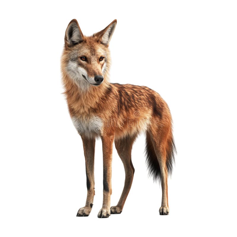 Brown Fox on Transparent Background - Ai Generated Stock Illustration ...