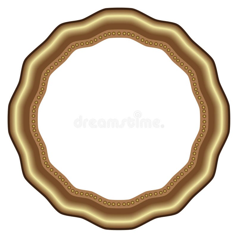 Brown frames stock vector. Illustration of decorations - 11560393