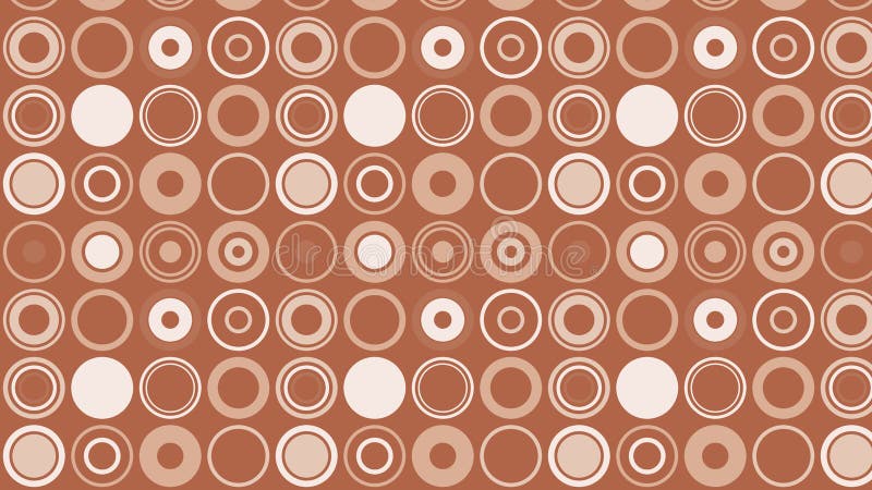 Brown Geometric Circle Pattern Background Graphic Stock Vector ...