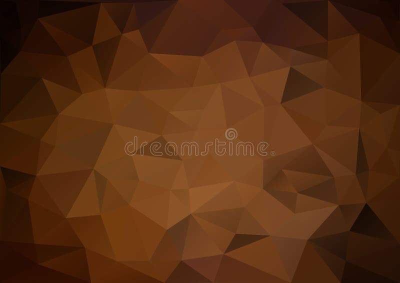 Brown Geometric Pattern stock vector. Illustration of abstract - 135451763