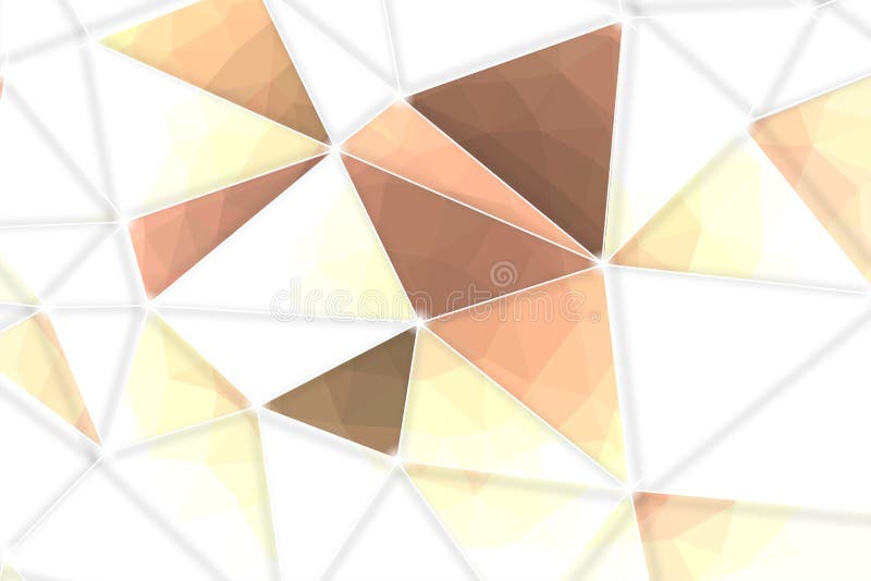 Brown Geometric Rumpled Triangular Low Poly Origami Style Gradient ...