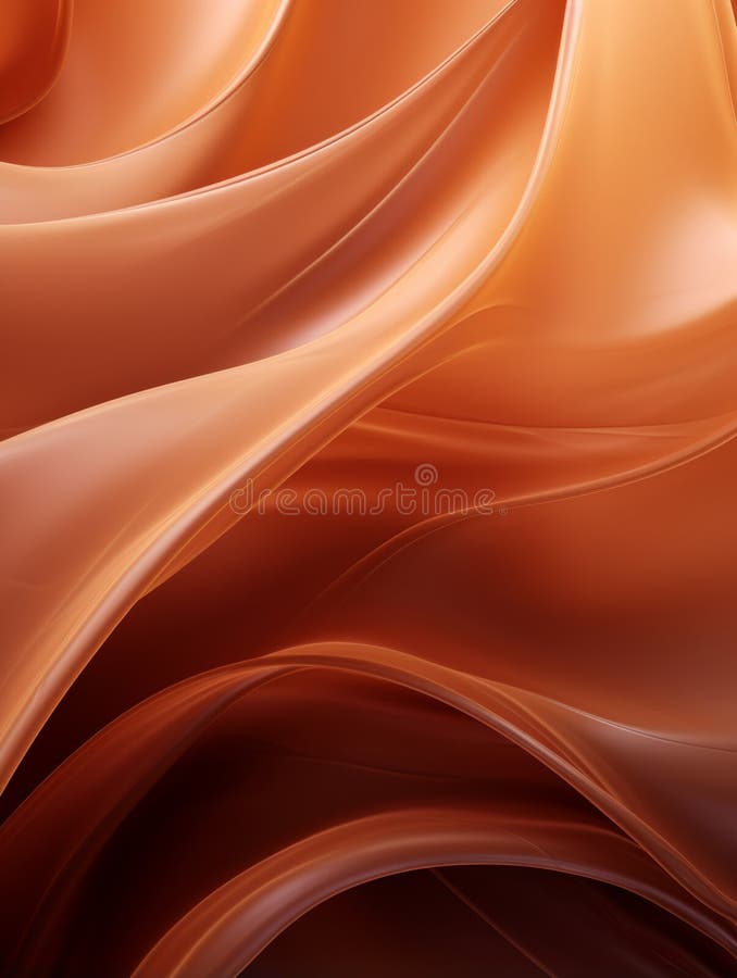 Brown Glass Creative Abstract Wavy Texture. Stock Illustration ...