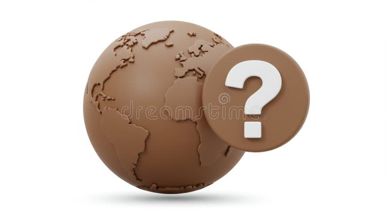 Global Uncertainty stock illustration. Illustration of world - 382957681