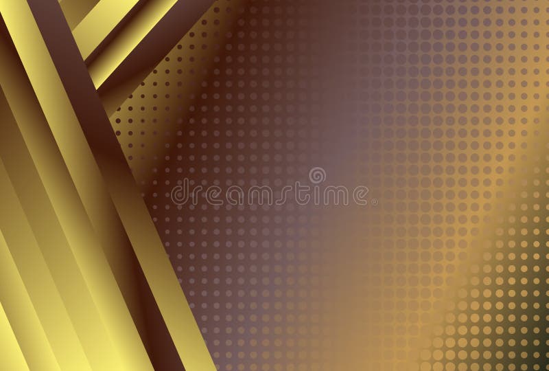Brown and Gold Dot Background Design Beautiful Elegant Illustration ...