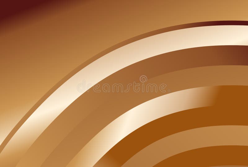 Brown Gradient Quarter Concentric Circles Background Illustration ...