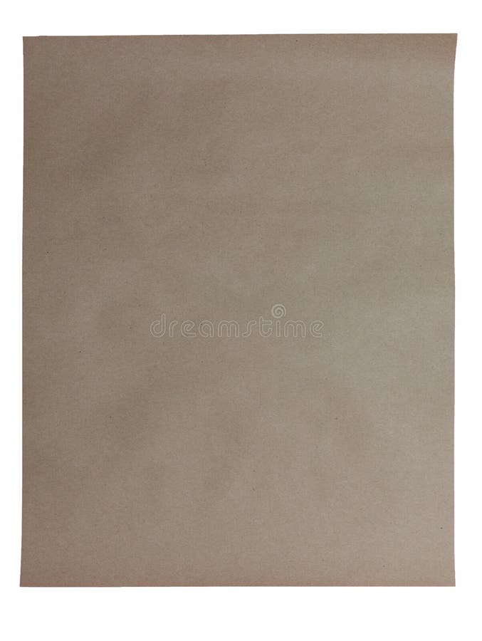 Brown Gray Paper Vertical Sheet, Close Up, Macro Stock Image - Image of ...