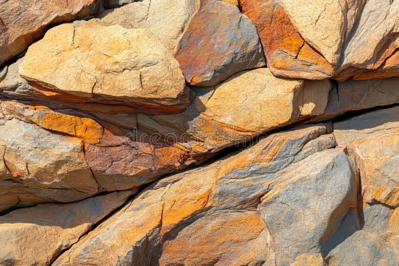 A Brown Gray Rock Texture is Displayed on a Stone Background ...