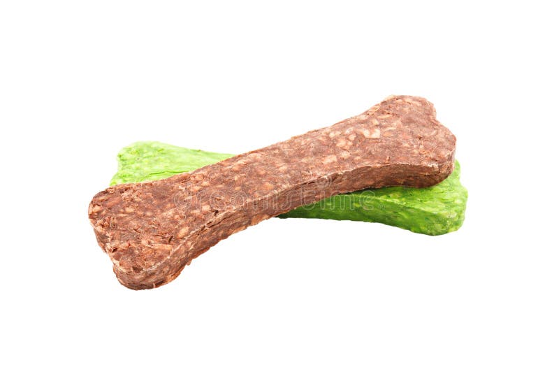 Set Of Dog Bone Isolated On White Background Stock Image - Image of ...