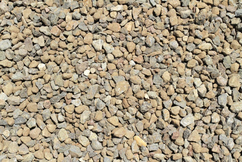 Brown and Grey Pebble Stone Texture on the Ground Stock Photo - Image ...