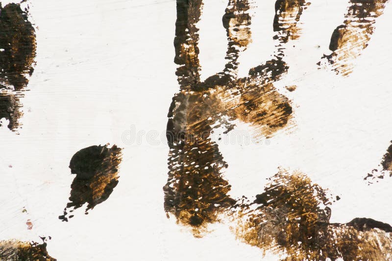 Dirty Brown Hand Print Stock Images - Download 136 Royalty Free Photos