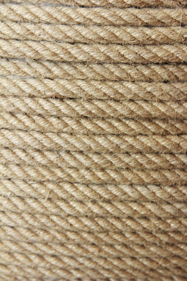 Brown Hemp Rope Texture with Fine Threads Stock Photo - Image of ...