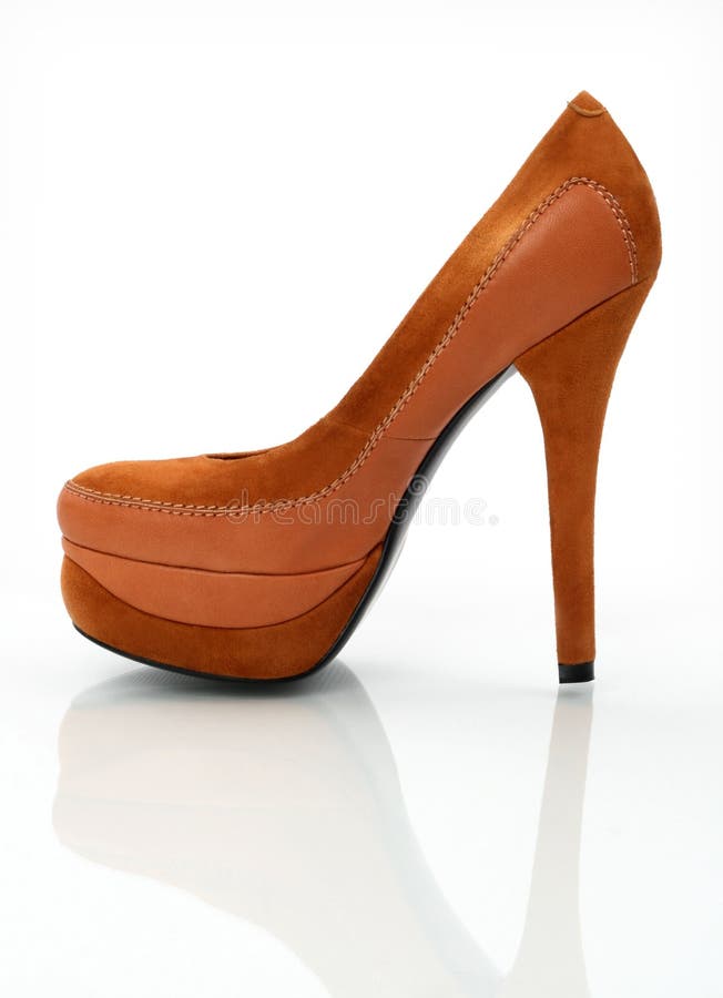 Brown High Heels stock image. Image of glamour, pink - 26800059