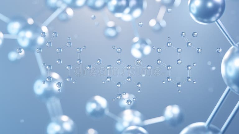 Brown Ht Molecular Structure 3d, Flat Model, Diazo Dye E155, Structural ...