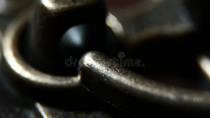 Brown Iron Lock on Old Notebook Stock Photo - Image of gloomy ...