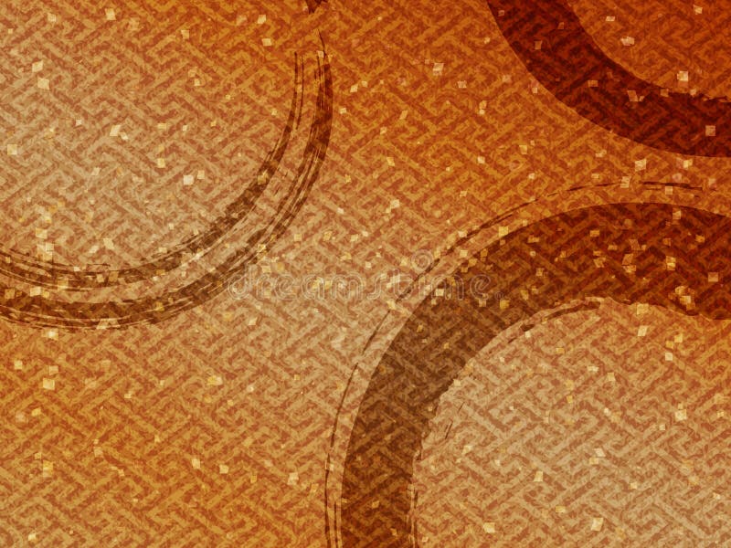 Brown Japanese Pattern Background Image Stock Vector - Illustration of ...