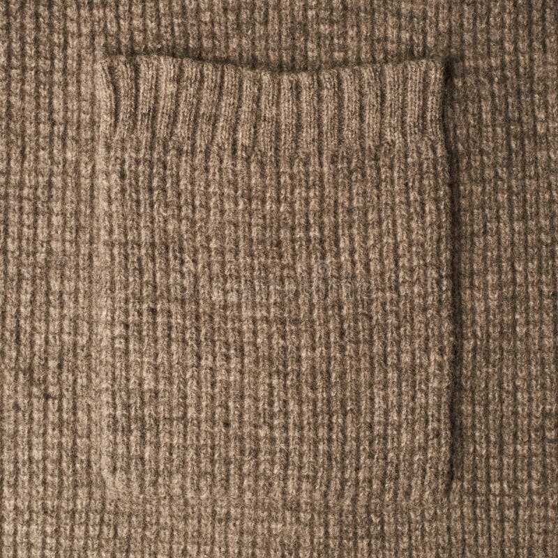 Brown Knitted Cloth Texture Stock Image - Image of knitwear, clothing ...